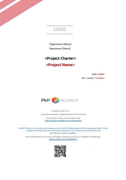Project Charter - PM².guide