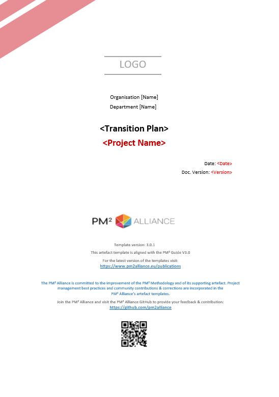 Transition Plan - PM².guide